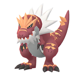 Shadow Tyrantrum Rock Throw Stone Edge - Raid Attacker Pokemon GO ...