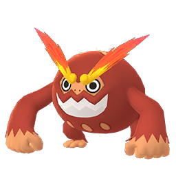 Shadow Darmanitan Fire Fang Overheat - Raid Attacker Pokemon GO ...