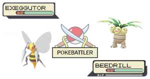Beedrill vs. Exeggutor Battle Simulation - Pokemon GO Pokebattler