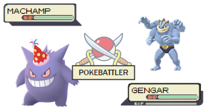 Gengar vs. Machamp Battle Simulation - Pokemon GO Pokebattler
