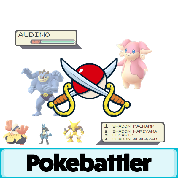 Audino Counters - Pokemon GO Pokebattler