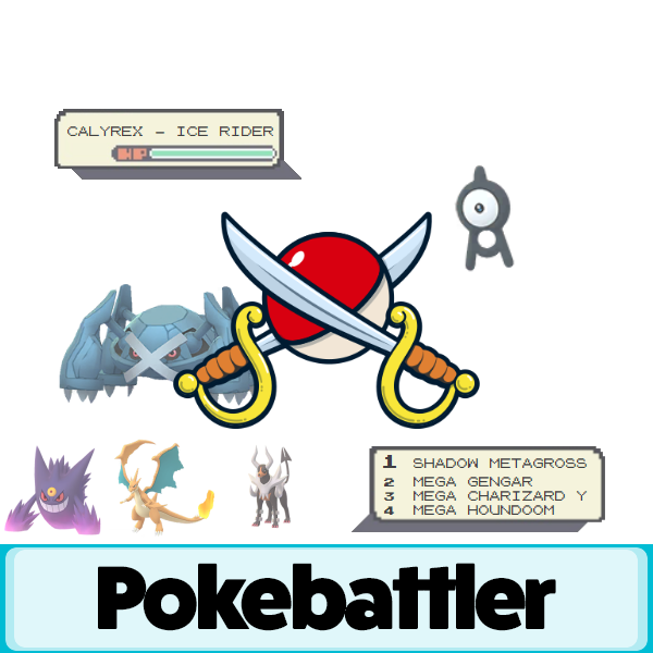 Calyrex - Ice Rider Counters - Pokemon GO Pokebattler