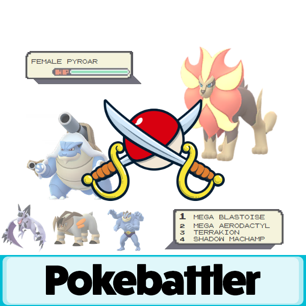 Female Pyroar Counters - Pokemon GO Pokebattler