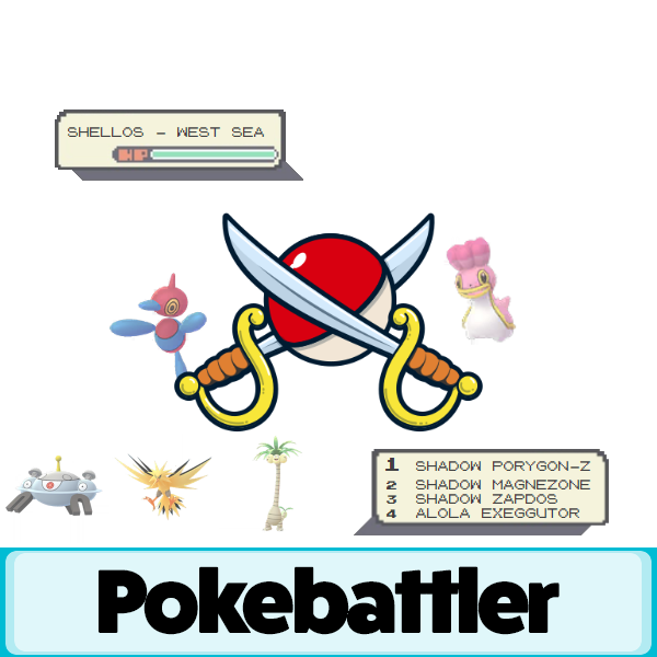 Shellos - West Sea Counters - Pokemon GO Pokebattler