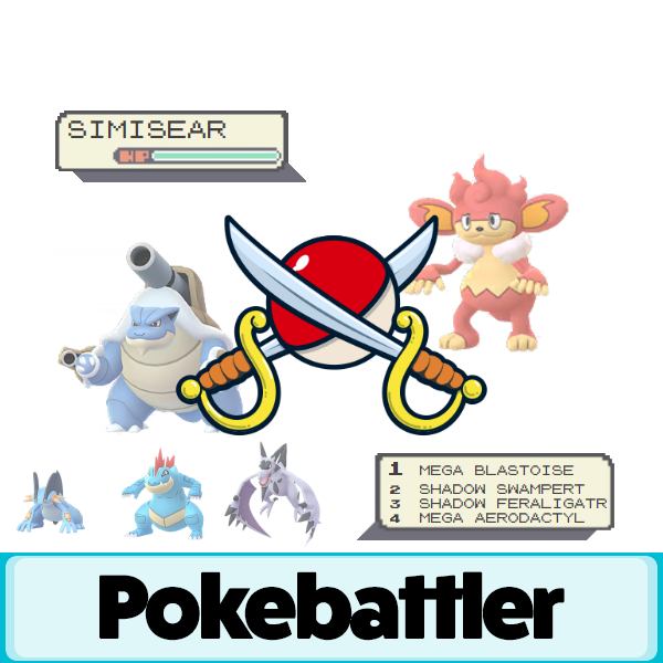 Simisear Counters - Pokemon GO Pokebattler